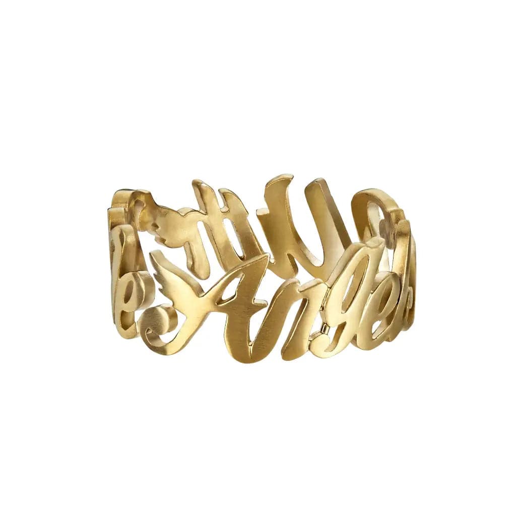 Angels With Me Ring - Message Rings | L’amotion